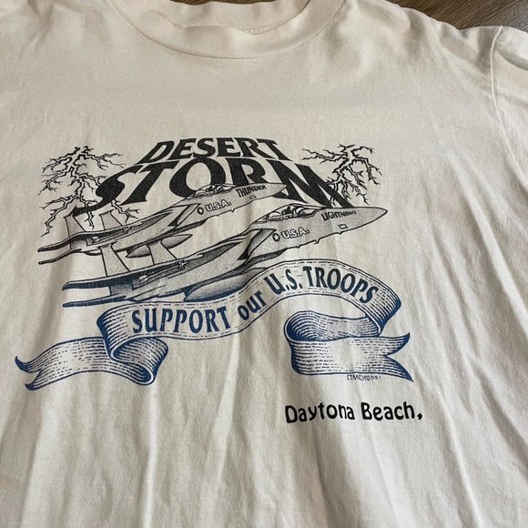 Shirts | Vintage Desert Storm Promo T | Poshmark